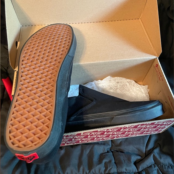 Vans | Shoes | Vans All Black Vans Never Worn | Poshmark